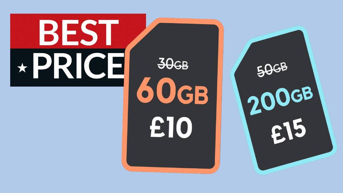 Smarty SIM only deal delivers 60GB data for just £10 per month | T3