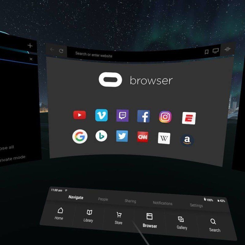 How to use the private browser on Oculus Go | Android Central