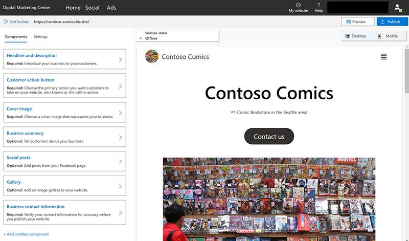 You can create a website for free in minutes with Microsoft's new tool ...