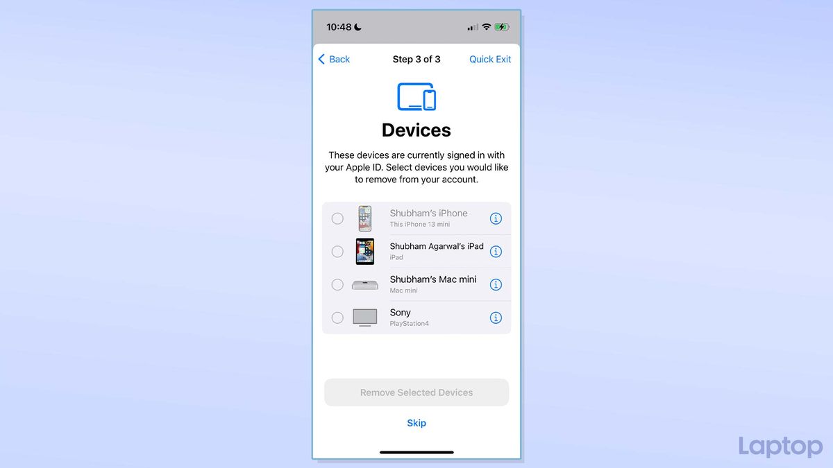 Safety Check! How to keep your iOS devices stalker free | Laptop Mag