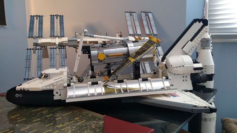 Lego's NASA Space Shuttle Discovery set with Hubble is a space geek's ...