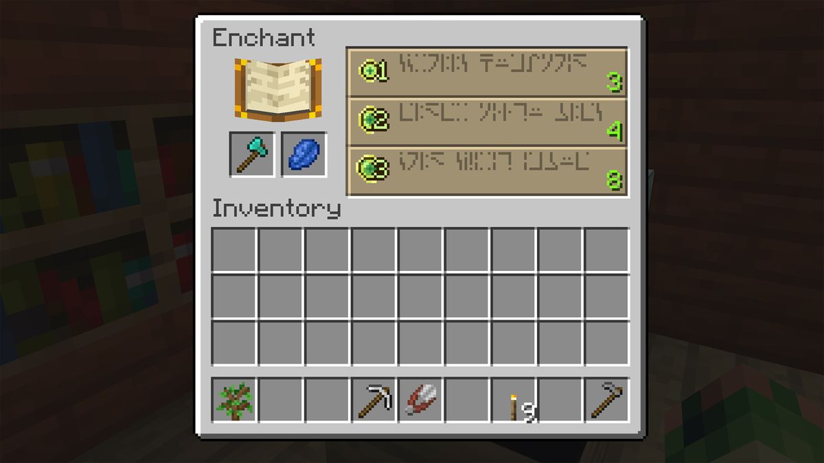 How to enchant axes in Minecraft | GamesRadar+