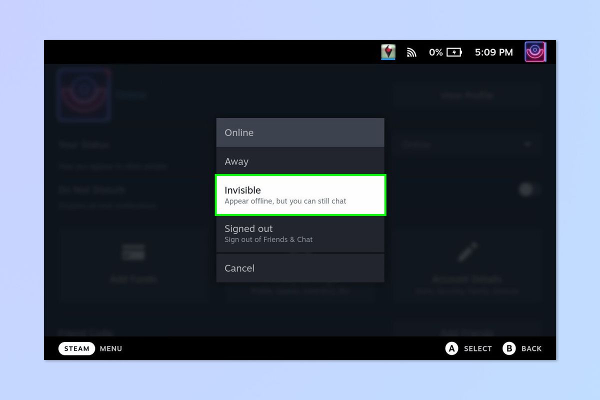 How to appear offline on Steam | Tom's Guide