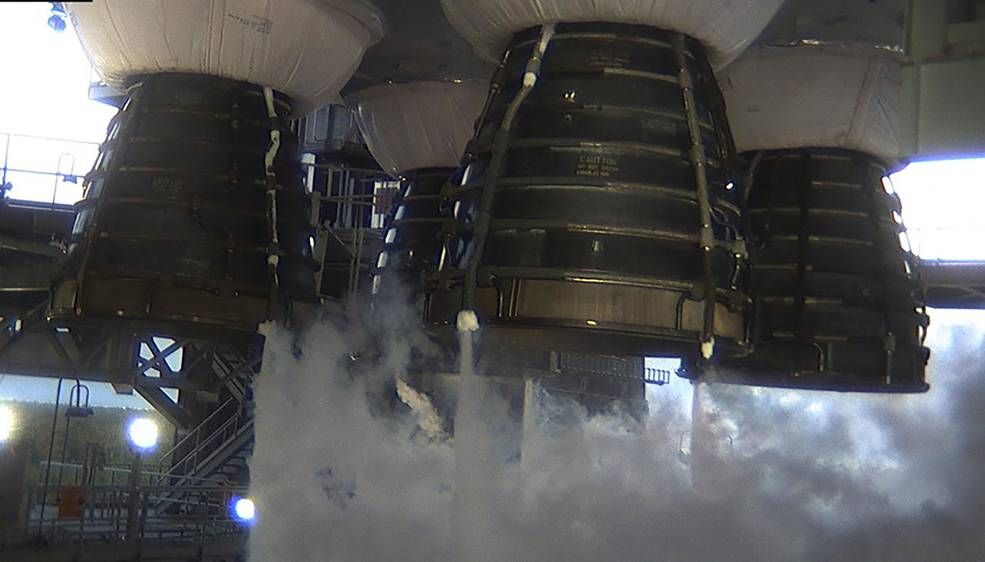 NASA to conduct 2nd 'hot fire' test with SLS megarocket following ...