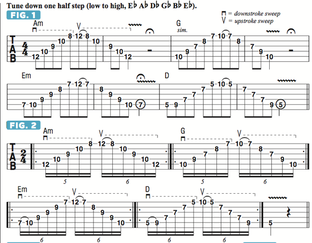 Applying Sweep Picking to Chord Progressions | Guitar World