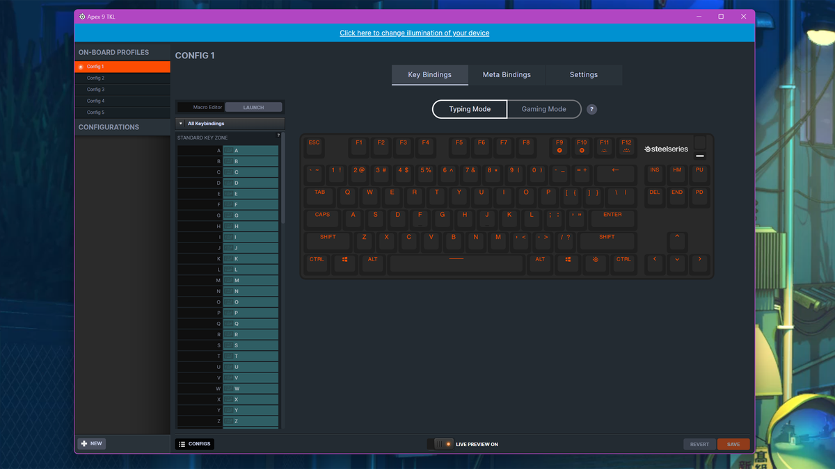 SteelSeries Apex 9 TKL Review: Hot-Swappable Optical Switches | Tom's ...