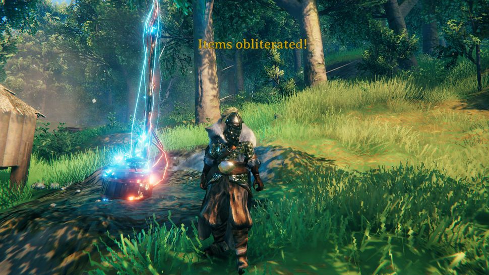 How to find a Valheim Thunder Stone and craft an Obliterator | GamesRadar+