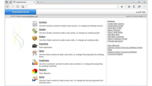 NCH Express Invoice | TechRadar