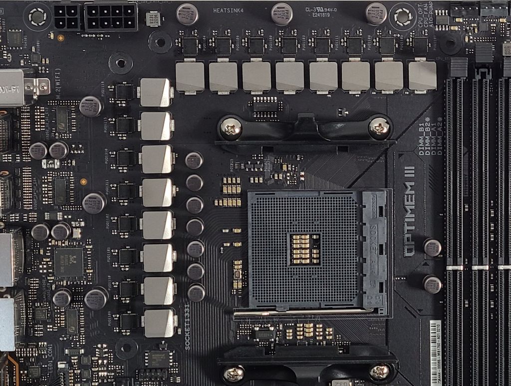 Asus ROG Crosshair VIII Dark Hero Review: Crosshair Goes Stealth for ...