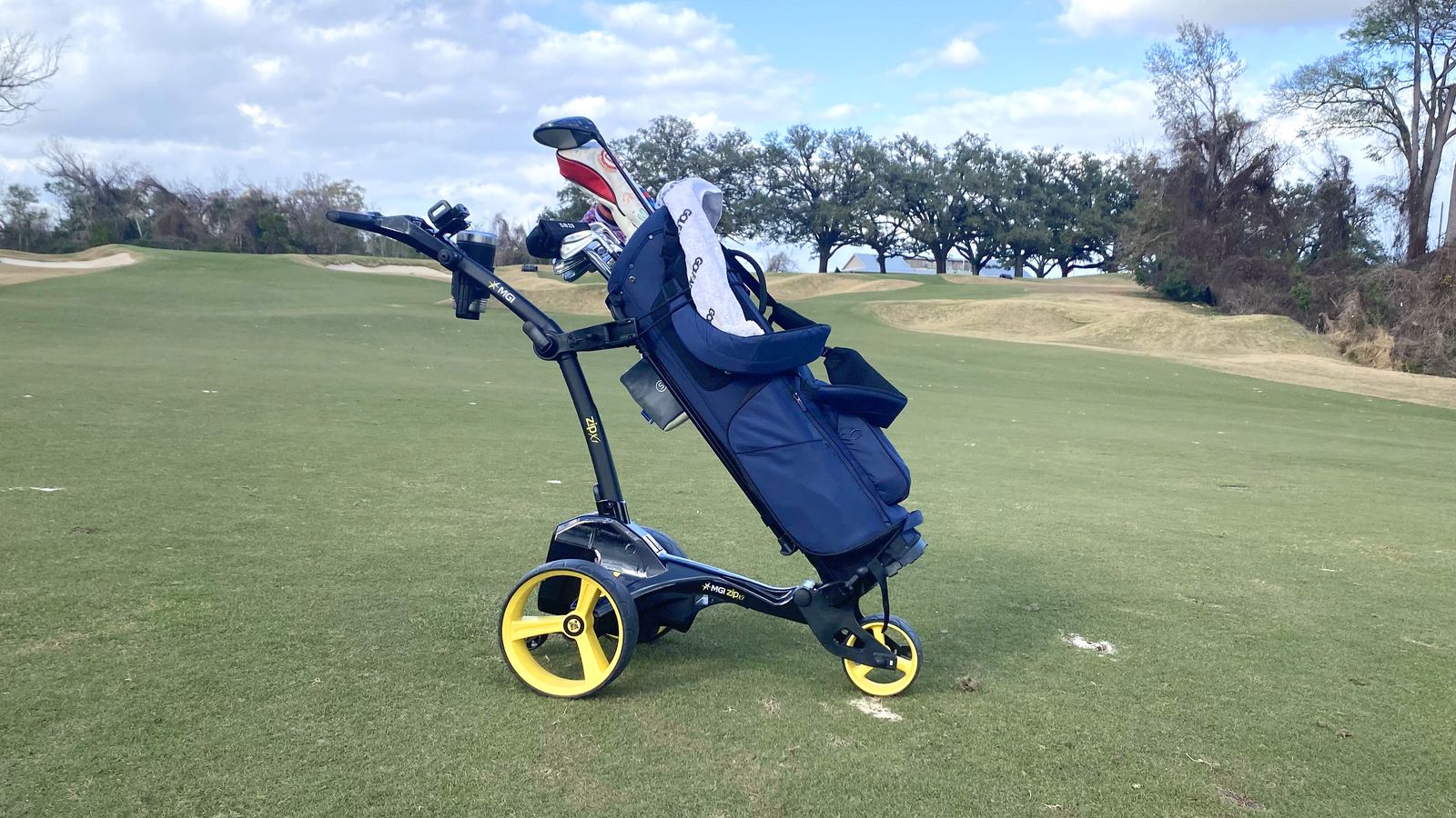 MGI Zip X1 Electric Caddy Review | Golf Monthly