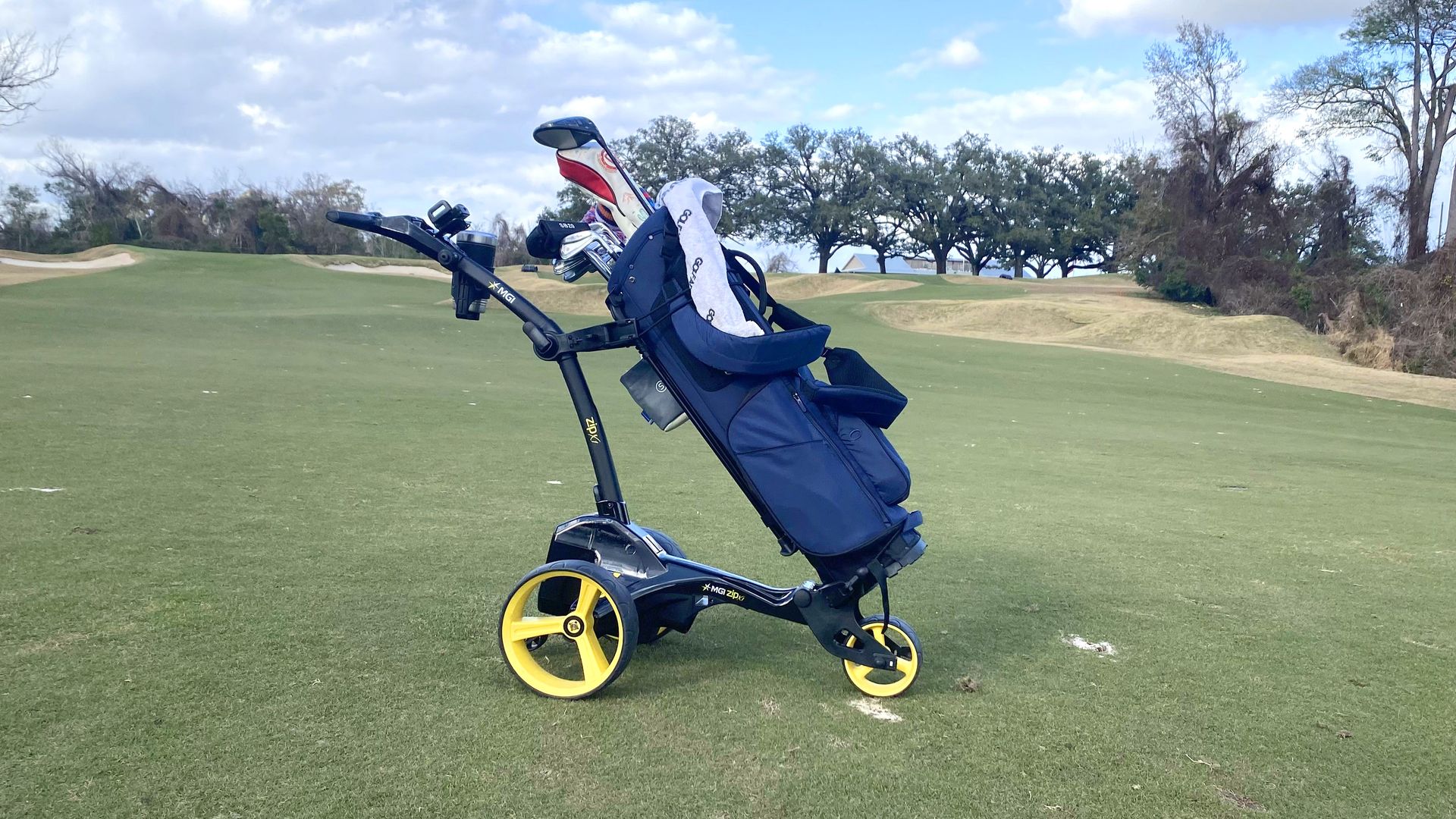 MGI Zip X1 Electric Caddy Review | Golf Monthly