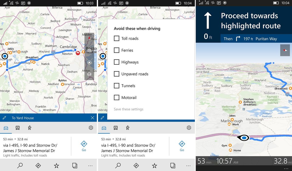 Microsoft's new Maps experience is now available for non-Redstone ...