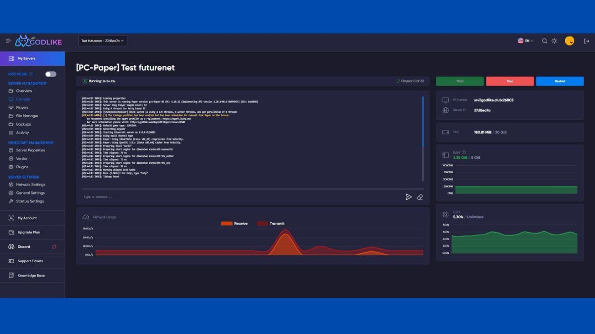 Godlike Minecraft Server Hosting Review Techradar