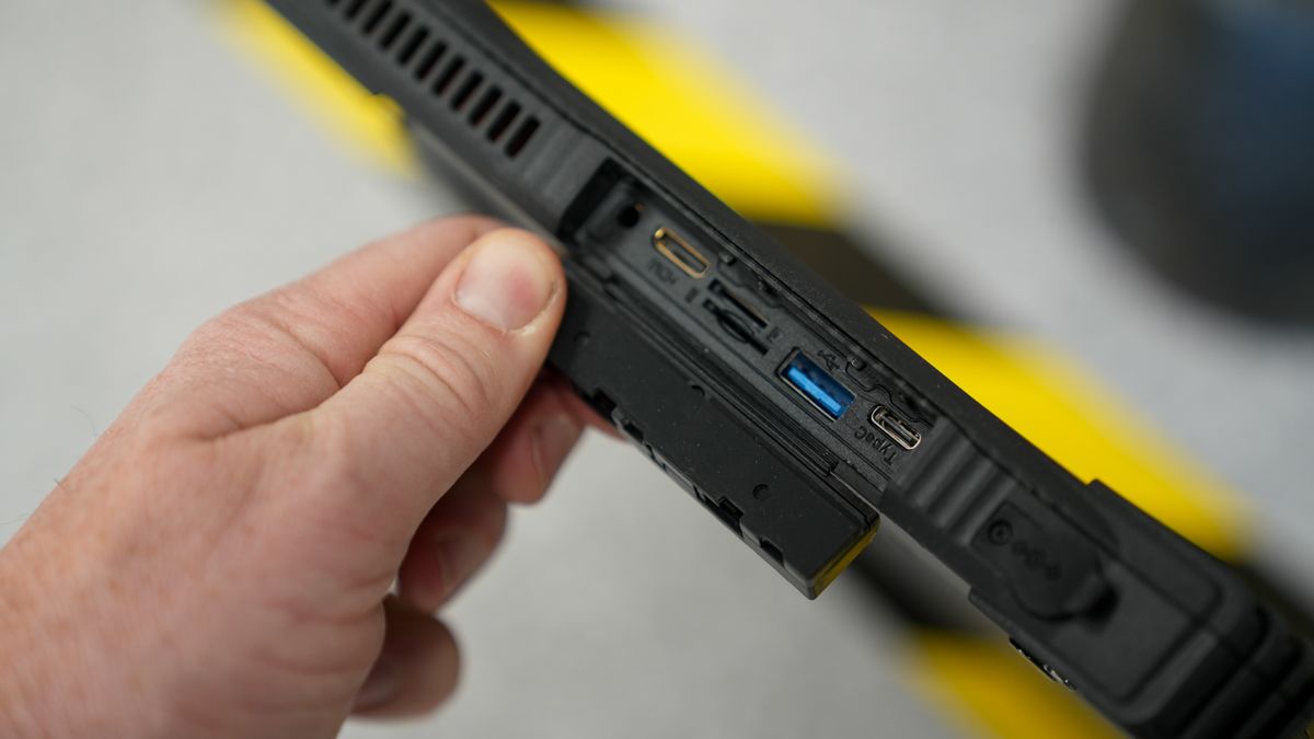 IRT09J Rugged Windows Tablet Rugged Tablet review | TechRadar
