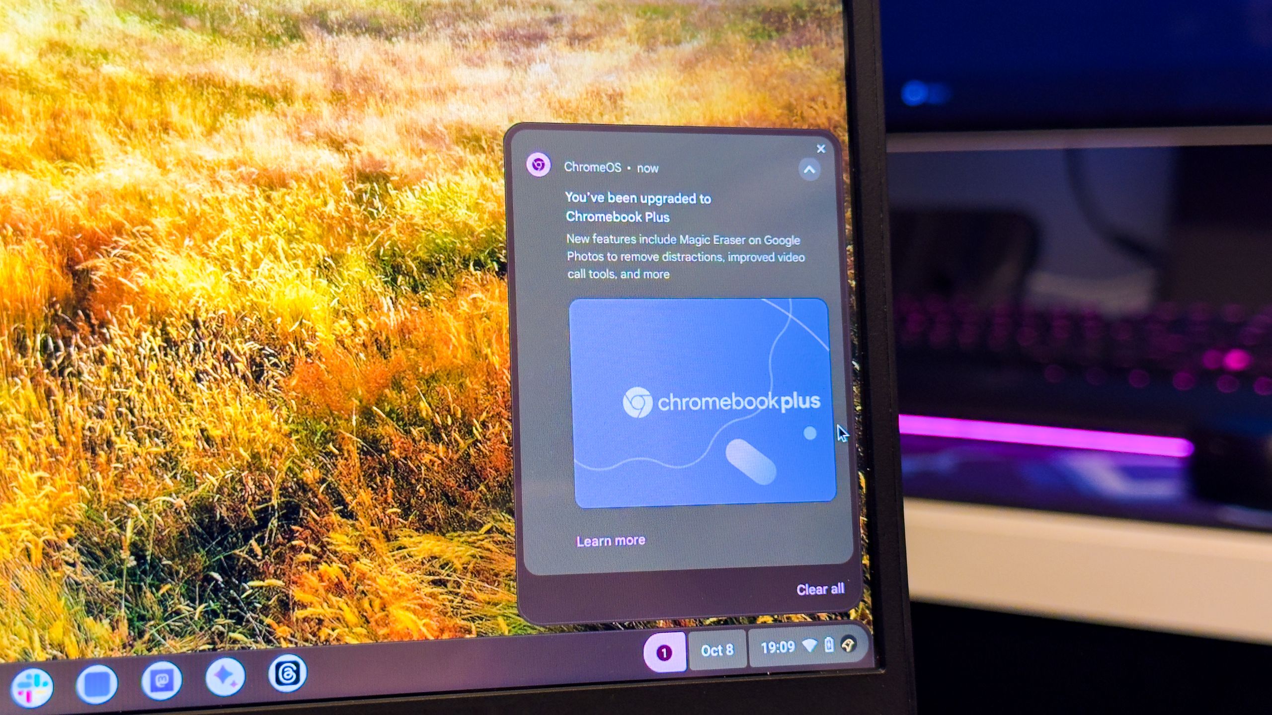 ChromeOS 118 is rolling out, bringing the new Chromebook Plus features ...