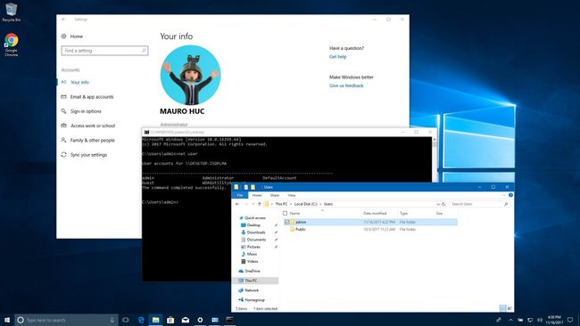 How to create a Windows 10 account with a custom name using your ...