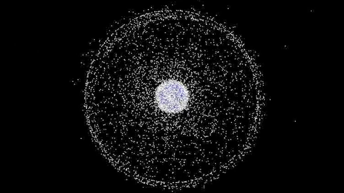 Falling metal space junk is changing Earth's upper atmosphere in ways we don't fully understand ...