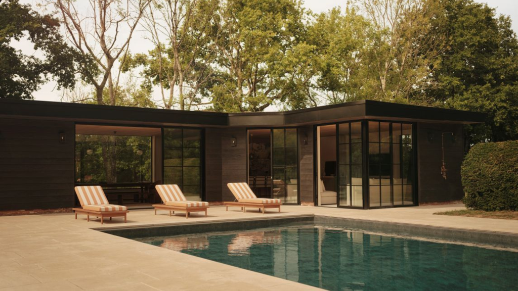 A Pool House Embracing Luxury and Charm | Livingetc