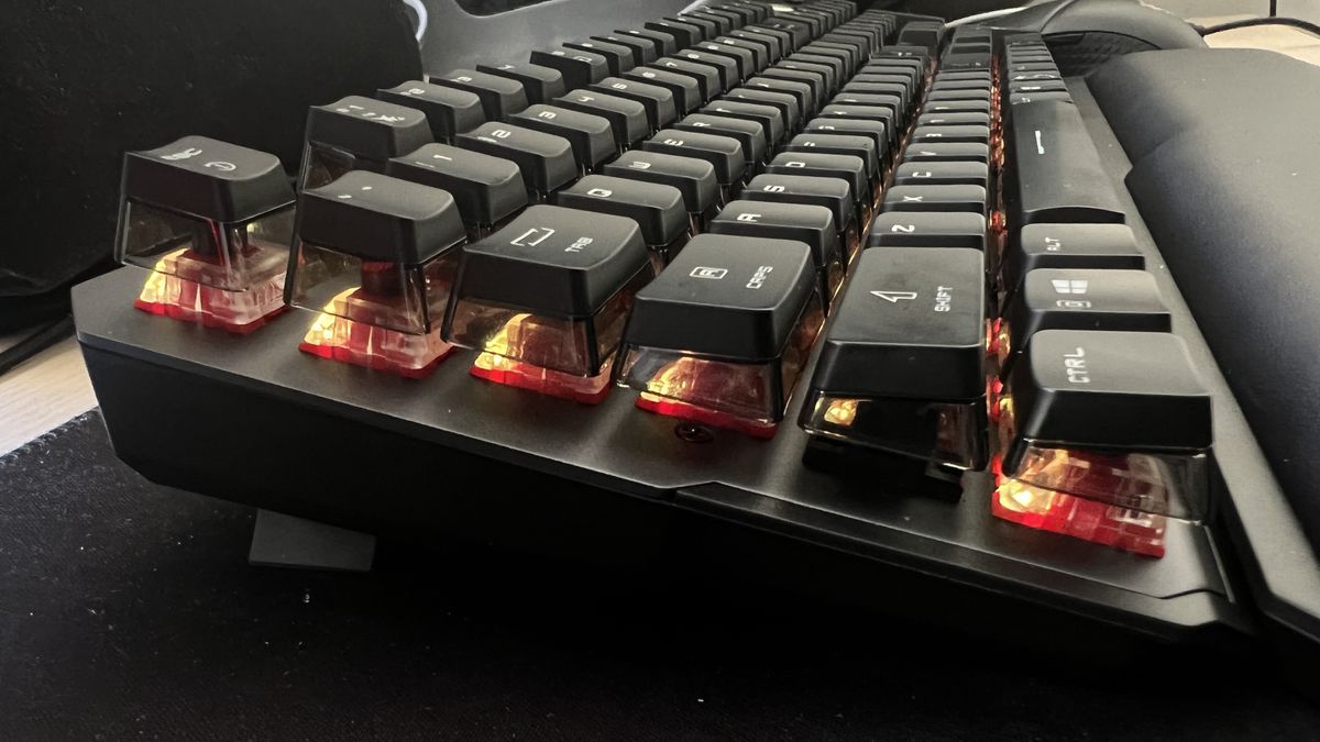 MSI GK71 Sonic review: "A great mechanical gaming keyboard" | GamesRadar+