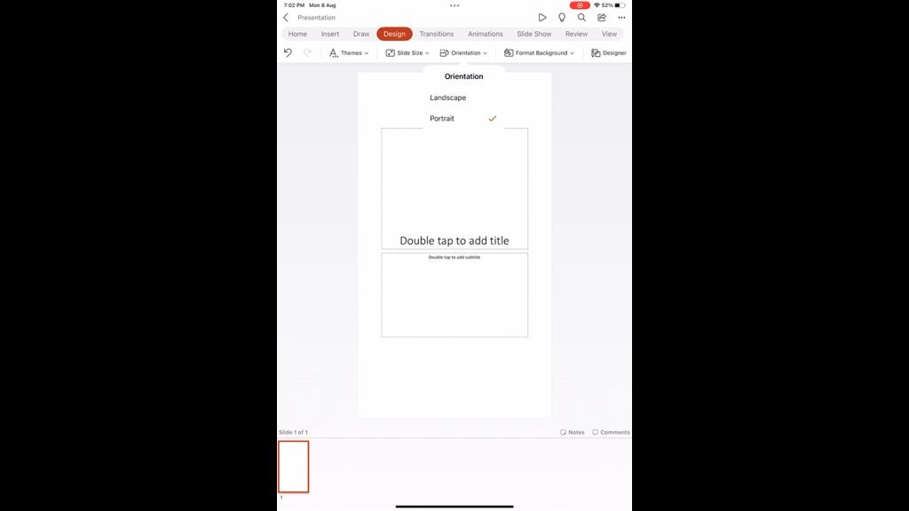 Microsoft is testing portrait mode in PowerPoint on iOS | Windows Central