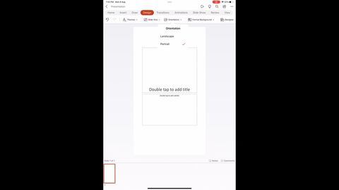 Microsoft is testing portrait mode in PowerPoint on iOS | Windows Central