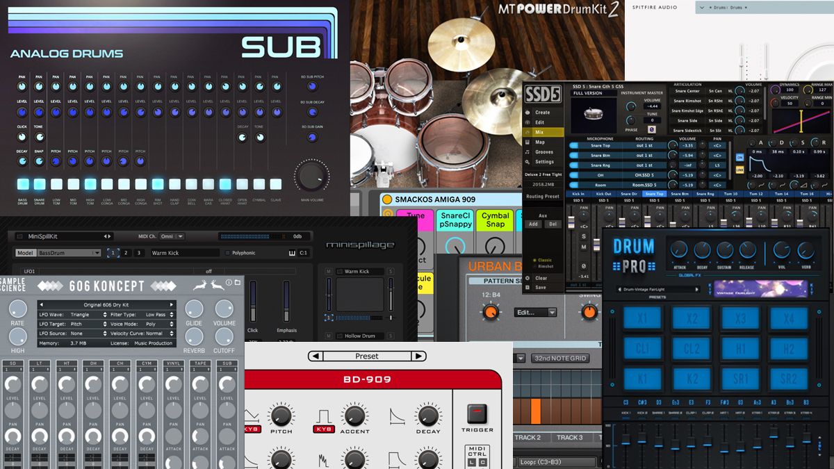 The best free VST drum plugins 2023: drum machines, samplers and grooveboxes for budget-friendly ...