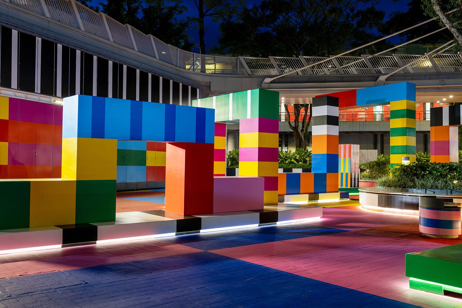 Colourful playground installation captures Hong Kong energy | Wallpaper*