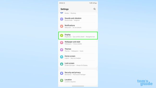 How to change refresh rate on the Samsung Galaxy S23 | Tom's Guide
