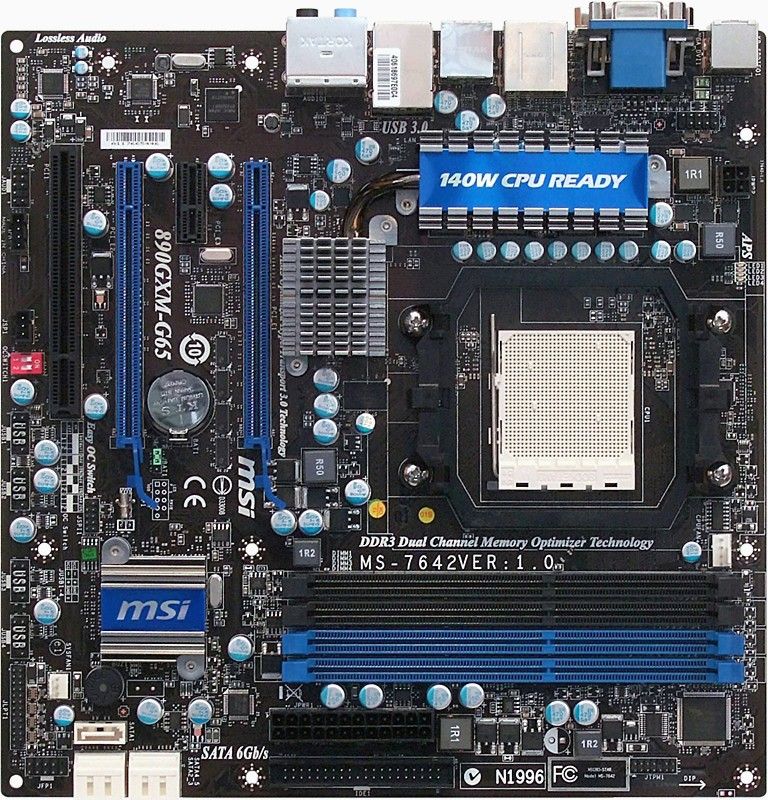 MSI 890GXM-G65 - AMD 890GX Unveiled: Three Motherboards Compared | Tom ...
