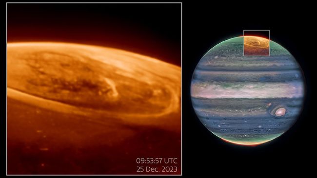 Jupiter glows in stunning new James Webb telescope images | Live Science
