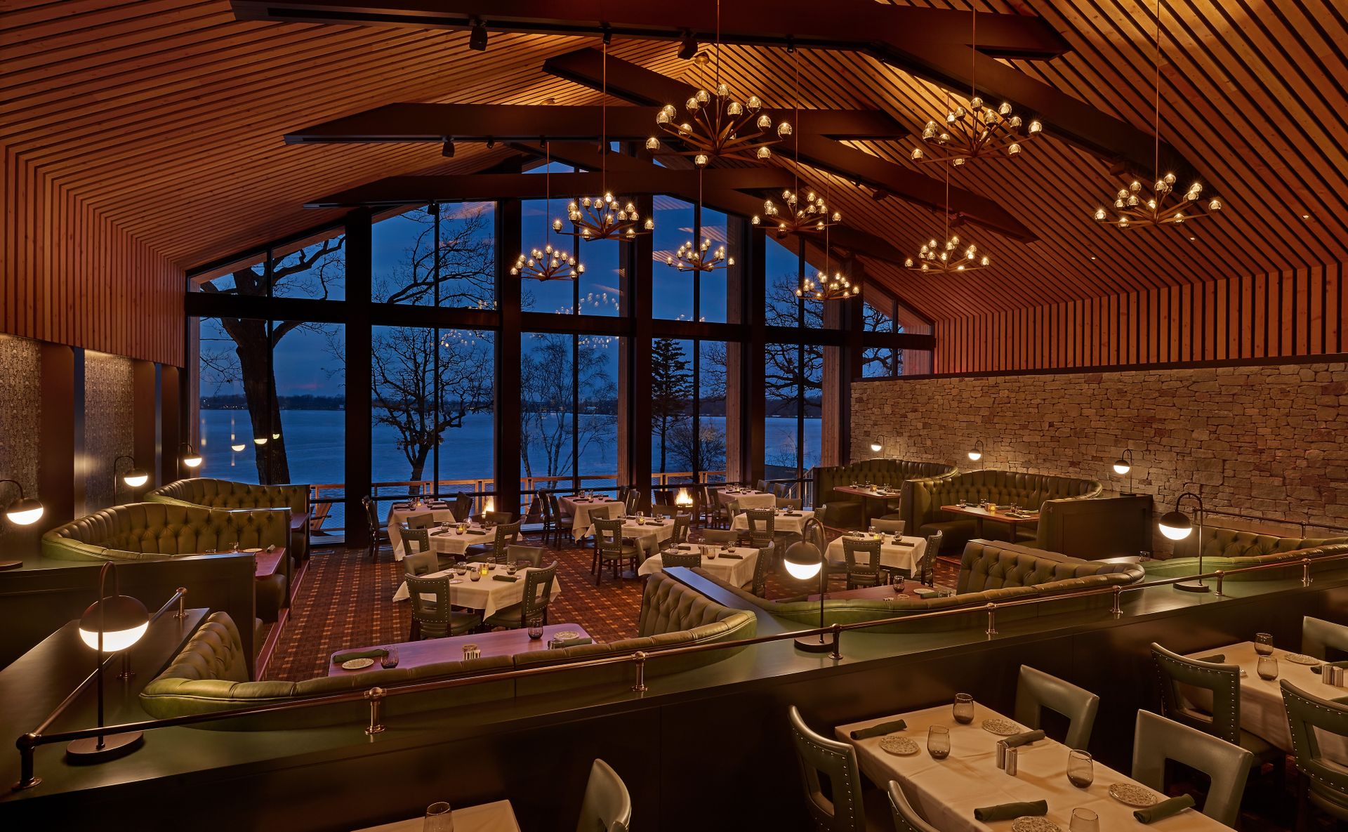 Enjoy lakeside dining at Village Supper Club in Wisconsin | Wallpaper*