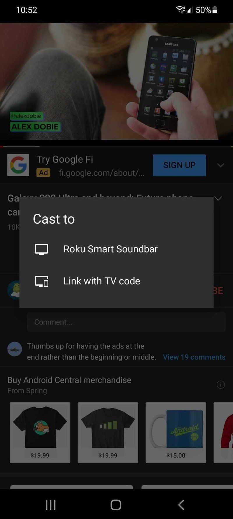 How to cast and screen mirror from your phone to a Roku device ...