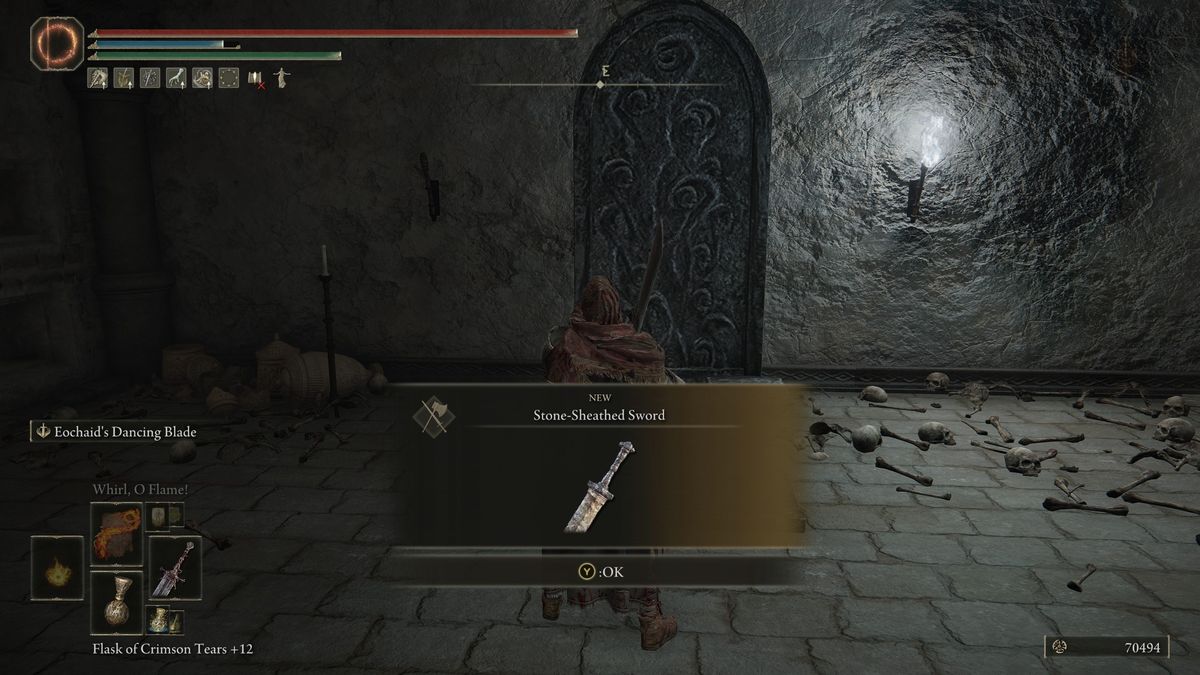 How to use the Stone-Sheathed Sword in Elden Ring: Shadow of the ...