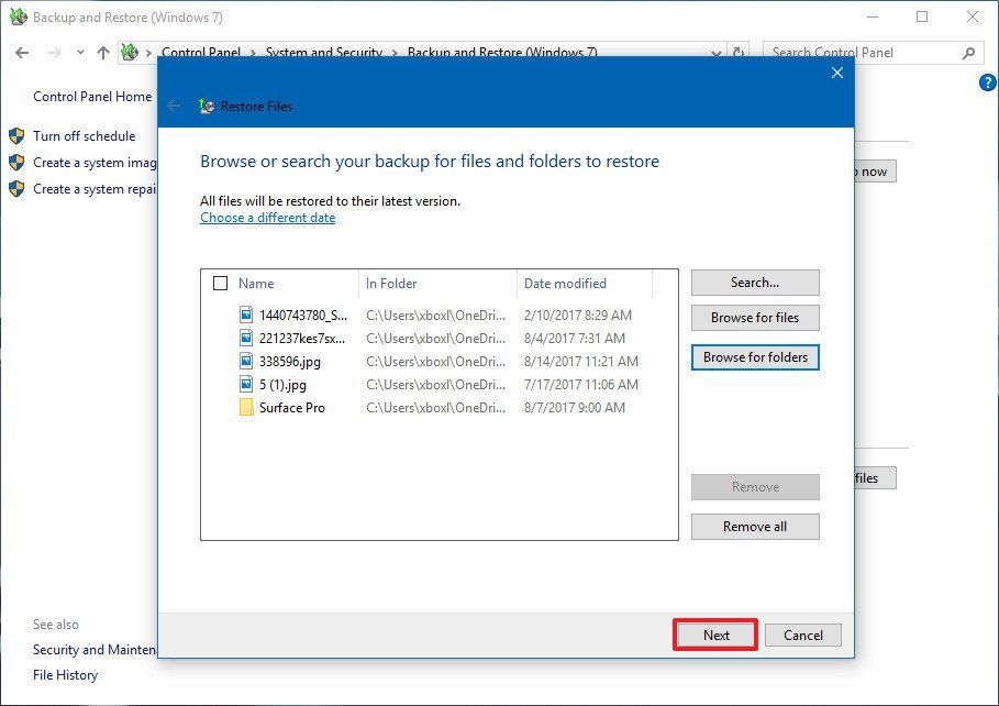 How to recover missing files after an upgrade on Windows 10 | Windows ...