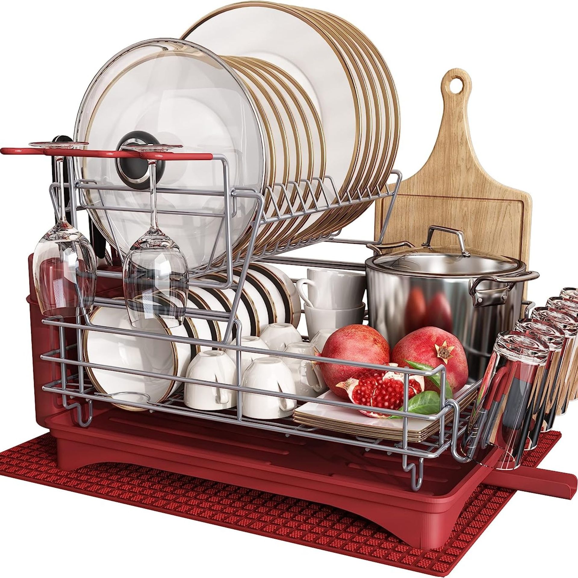 12 best small dish drying racks that serve style by the sink | Real Homes