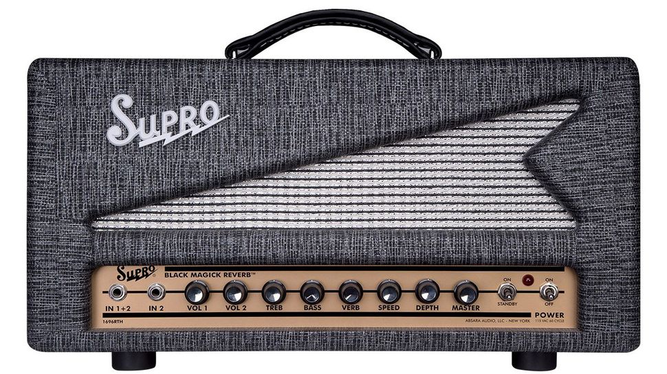 Summer NAMM 2018: Supro's Black Magick Reverb amp casts dark spell ...