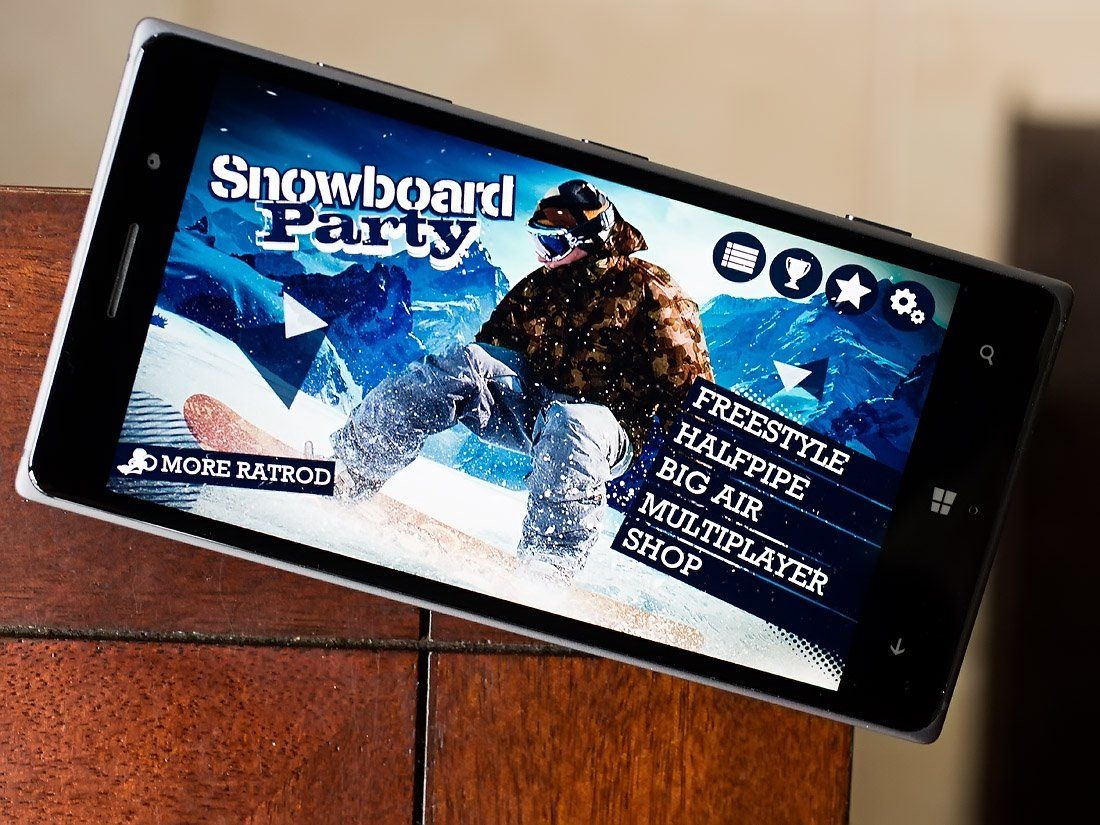 Hit the slopes with Snowboard Party for Windows Phone and Windows 8 ...
