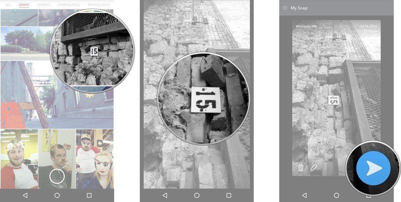 How to access and use Memories in Snapchat for Android | Android Central