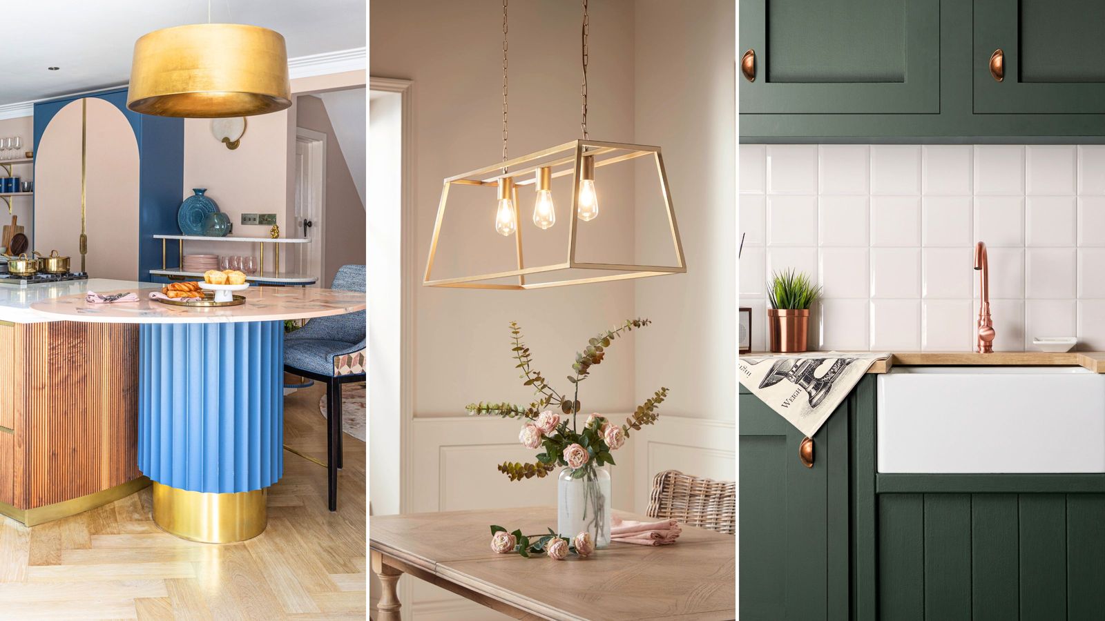 7 kitchen color trends to try in 2024 | Real Homes