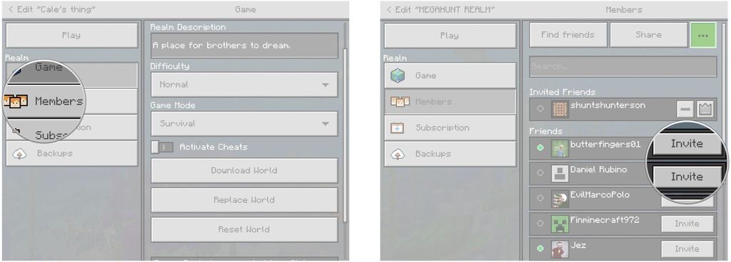 How to set up and manage a Realm in Minecraft Bedrock Edition | Windows ...