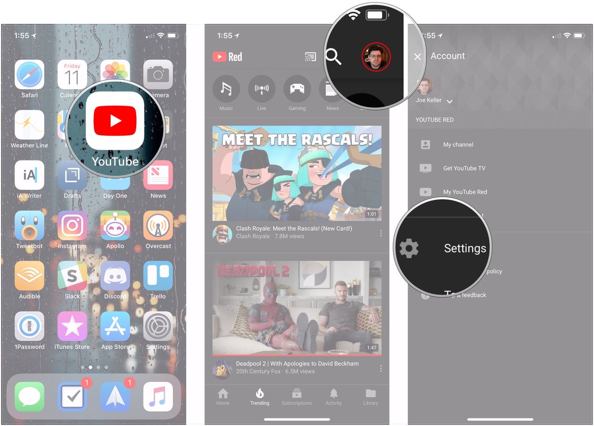 How to use YouTube's 'Take a break' reminder on iPhone | iMore