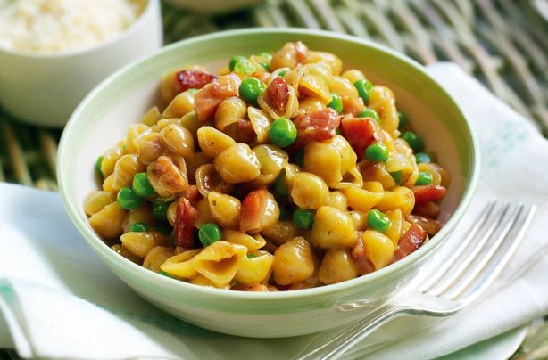 Gino D'Acampo's pasta with peas, ham and eggs | Italian Recipes ...