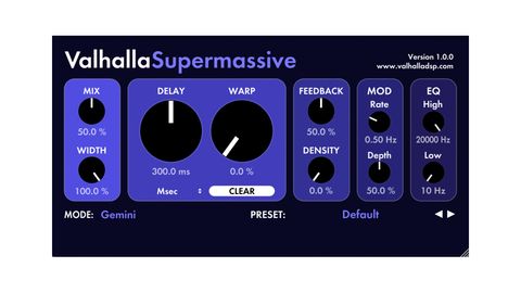 Valhalla Supermassive could be the best free reverb/delay plugin you ...