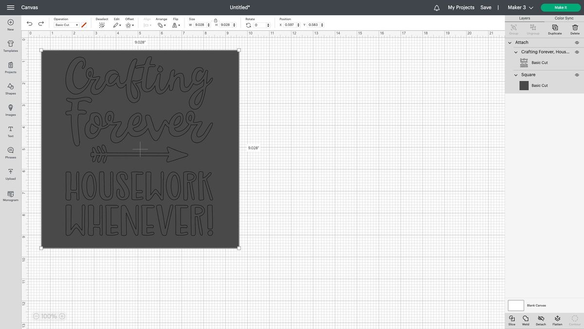 How to make a stencil with Cricut | Creative Bloq