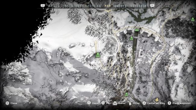 Horizon Zero Dawn: Frozen Wilds bluegleam locations | GamesRadar+