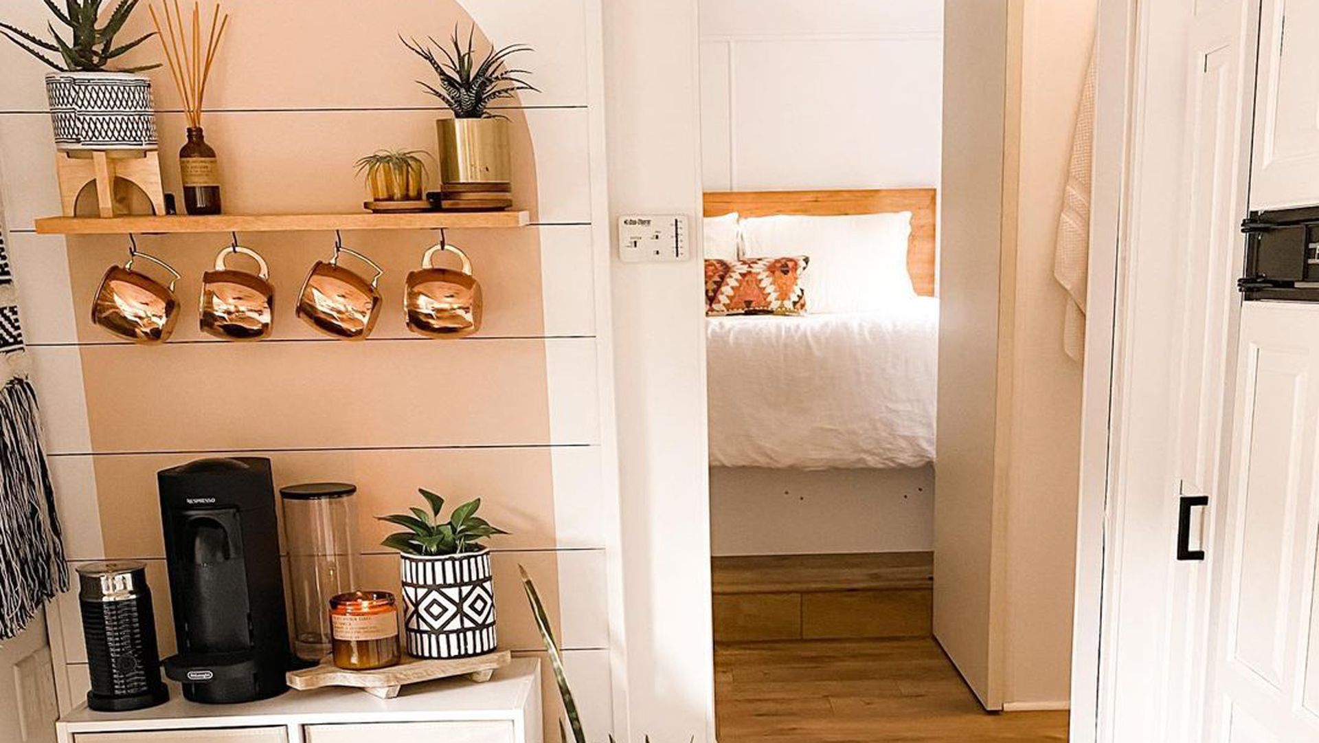 10 coffee bar ideas to perk up small spaces | Real Homes