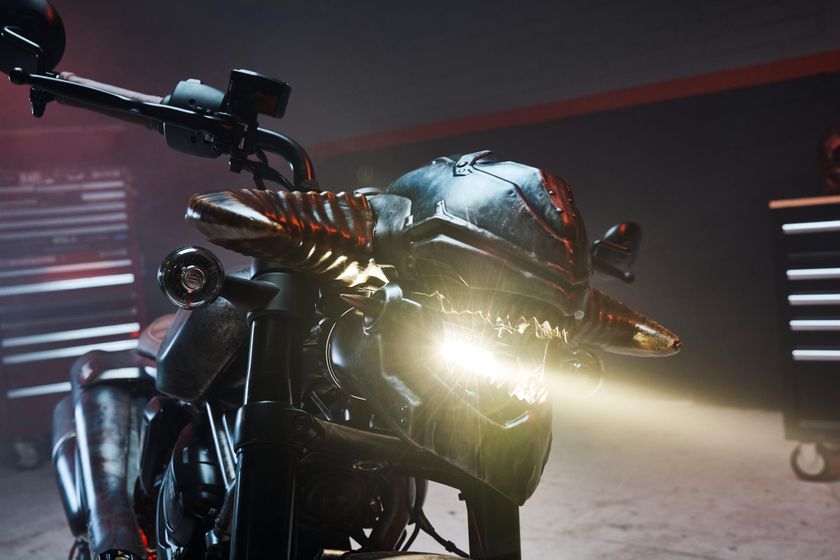 Devil May Cry 5 gameplay shows Dante hitting demons with his motorbike ...
