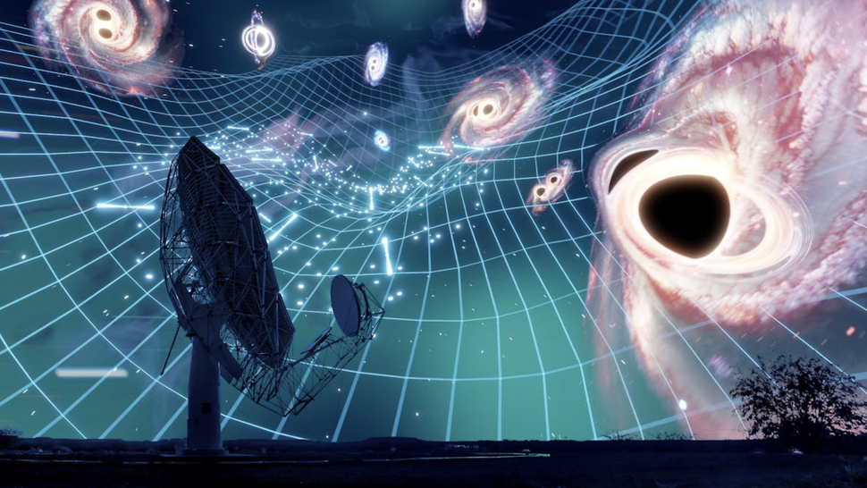 The fabric of the universe is 'lopsided', huge gravitational wave ...