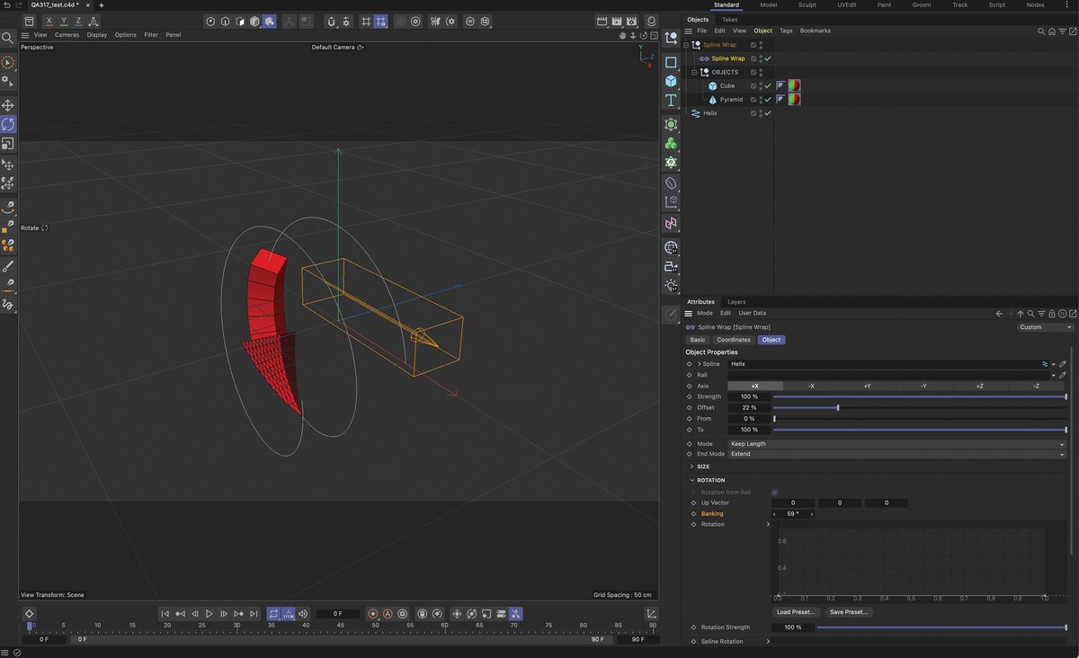 How to animate an object along a spline in Cinema 4D | Creative Bloq