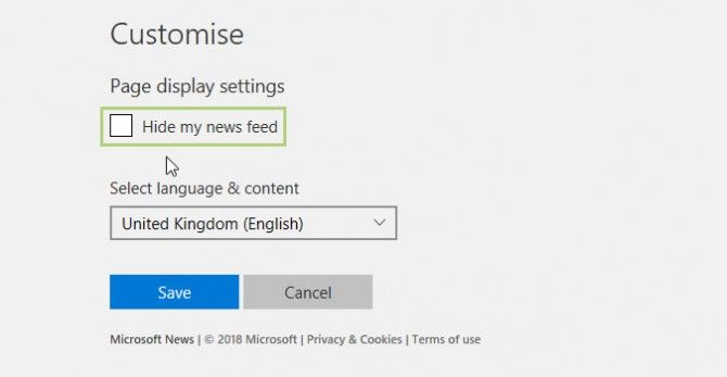 How to Disable MS Edge Start Page Articles | Laptop Mag